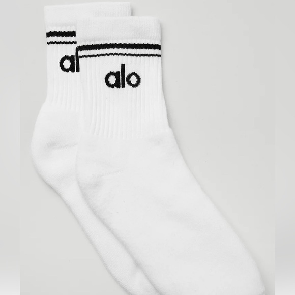 ALO Yoga | Accessories | Unisex Halfcrew Throwback Sock | Poshmark